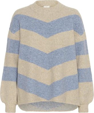 Kaffe Femme, Pulls, Multicolore, Taille: 36 FR KAverana Knit Pullover