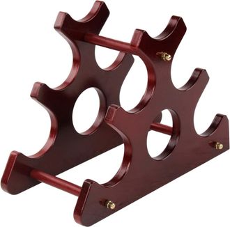 Angoily Holz Weinregal Flaschen Kapazit&auml;t Weinregalst&auml;nder Weinflaschenhalter F&uuml;r Zuhause Bar Restaurant Weinregal Aus Massivholz Weinlagerschrank Regal