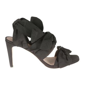 Red Valentino Femme, Chaussures, Noir, Taille: 37 EU Sandales &agrave; Talons Hauts