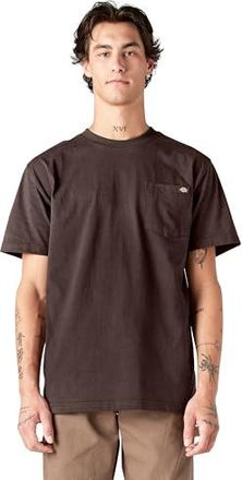 Dickies Heavyweight Crew Neck Short Sleeve Tee Big-Tall T-Shirt, Chocolat, 3XL Plus Homme