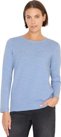 Cecil Damen 3015484 Strukturpullover, Mountain Heather Melange, XS