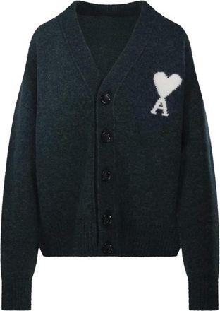 Ami Damen, Strickwaren, Gr&uuml;n, LGr&ouml;&szlig;e