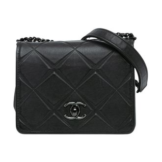 Chanel Pre-owned Mini Calfskin Propeller Flap - - Pre-owned - Damen - Schwarzk - ONE SIZE
