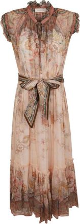 Zimmermann Femme, Robes, Multicolore, Taille: 44 FR Alchemy Flutter Dress