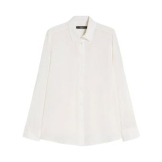 Max Mara Damen, Blusen & Hemden, Wei&szlig;, 2XLGr&ouml;&szlig;e