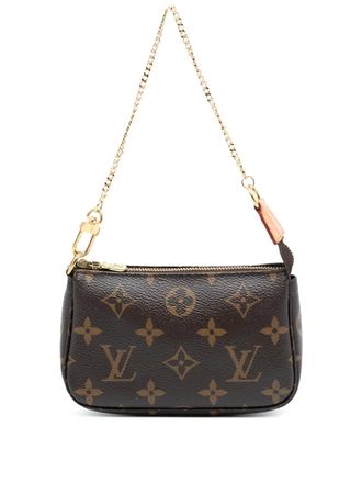 Louis Vuitton 2020 Monogram Mini Pochette Accessoires handbag - Braun