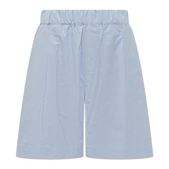A Paper Kid Popeline Shorts - - Shorts - Herren - Blau - XL