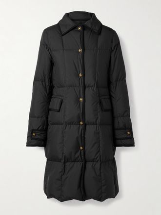 Moncler Achard Daunenmantel Aus Gestepptem Shell - Schwarz