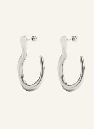 Pompidou Ohrh&auml;nger Aria Flow By Glambou silber