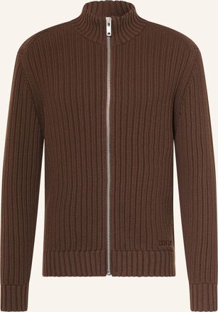 HUGO BOSS Hugo Strickjacke Sriton braun
