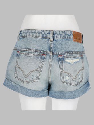 Isabel Marant Diloa Denim Shorts - Blue