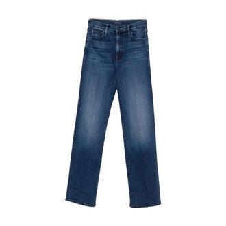 Mother Femme, Jeans, Bleu, Taille: W31 Jeans droits