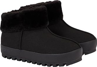 Calvin Klein Jeans Femme Chaussons Home Anke Slipper Chauds, Noir (Triple Black), 38 EU