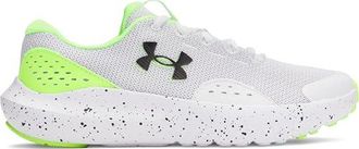 Under Armour Gar&ccedil;on Grade School Surge 4 Running-Shoes, 104 Blanc Hyper Vert Noir, 36 EU