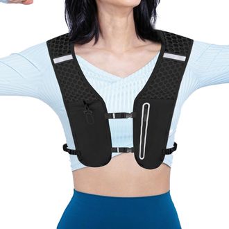 Generico Trinkrucksack - Laufweste | Flaschenhalter Tasche leicht Telefon Sport Wandern Radfahren
