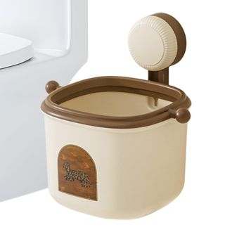 Generic Wandhalterung ohne Bohrmaschine montierte Aufbewahrungsbox für Badezimmer und Schlafzimmer | Kompakter Organizer für Zahnpasta, Kämme, Make-up-Werkzeu