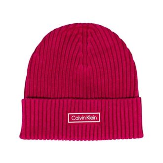 Calvin Klein Homme, Accessoires, Rose, Taille: ONE Size Cotton Cashmere Blend Cap