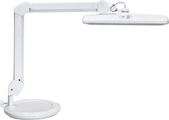 Maul Schreibtischleuchte Metall/Kunststoff wei&szlig; H.460mm Standfu&szlig; LED MAUL