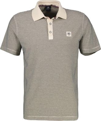Lerros Herren Poloshirt, Regular Fit, (2523211), Größe:XXL, Farbe:Bone White (106)