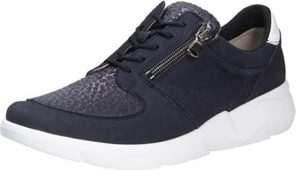 Waldl&auml;ufer Bequemer Schn&uuml;rschuh f&uuml;r breite F&uuml;&szlig;e - - Shoes - Damen - Blau - 37 1/2 EU