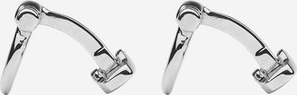 Ferragamo Mens Brass Hook Cumbers Silver Accessory