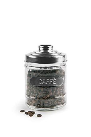 Excelsa Excèlsa Kaffee Vorratsdose, Aluminium Deckel, 10x13 cm