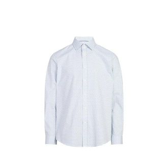 Pierre Cardin Chemise &agrave; motif en coton m&eacute;lang&eacute;