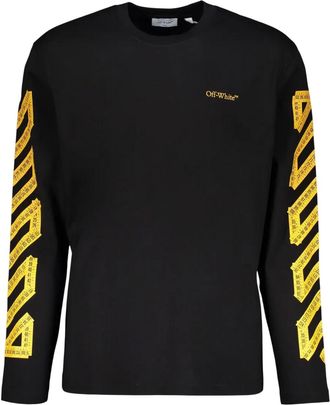 Off-white Off White - T-Shirt f&uuml;r Herren, Logo (Schwarz/Zitrusfr&uuml;chte)
