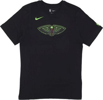 Nike New Orleans Pelicans Logo Tee - - Sport - Herren - Schwarzk - S