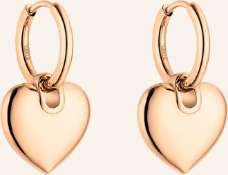 s.Oliver S.Oliver Creolen Aus Edelstahl rosegold