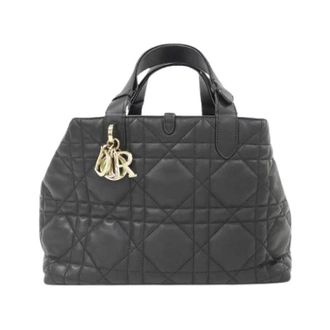 Dior Pre-owned Toujours Calf Leather Tote Bag - - Pre-owned - Damen - Schwarzk - ONE SIZE