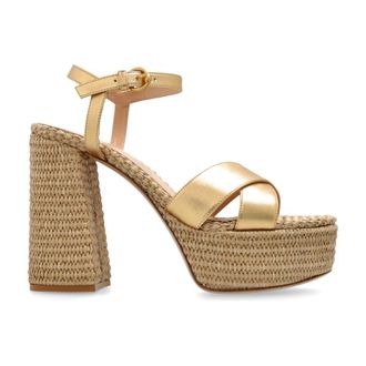 Gianvito Rossi Bebe Plateausandalen - - Shoes - Damen - Gelb - 38 1/2 EU