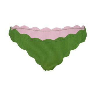 Marysia Swim Scalloped Gr&uuml;ner Bikinihose - - Swimwear - Damen - Gr&uuml;n - L