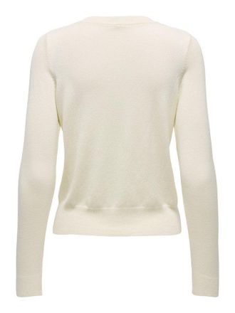 Only Rundhalspullover ONLVENICE LIFE LS PEEKABOO BLING CC KNT