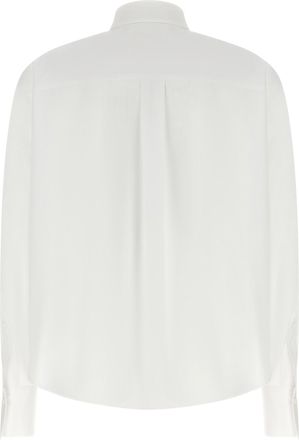 Brunello Cucinelli Monile Trim Shirt - White