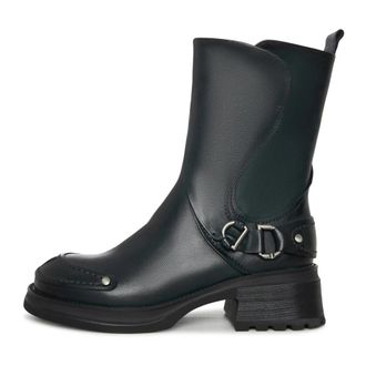 Cesare Gaspari Rebel Schnallen Mid-Calf Stiefel - - Shoes - Damen - Gr&uuml;n - 37 EU