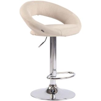 Clp D&eacute;finissez 2 selles de structure en acier + repose-pieds et si&egrave;ge de tissu diff&eacute;rentes couleurs colore : Cr&egrave;me