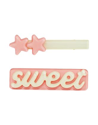 8 by YOOX SWEET COLORFUL HAIRCLIP SET