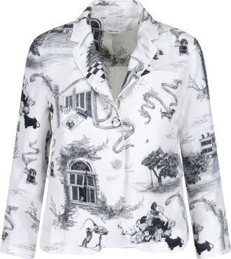 Thom Browne Seidenblazer Hector