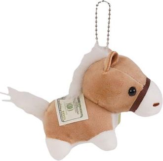 Generico Porte-cl&eacute;s cheval | Pendentif en forme de cheval | Mini porte-cl&eacute;s en peluche 2026 pour femmes, filles, enfants, enseignants, &eacute;tudiants, sacs, portefe