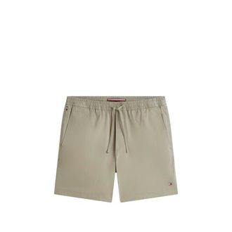 Tommy Hilfiger Short droit Dover &agrave; logo en coton m&eacute;lang&eacute;