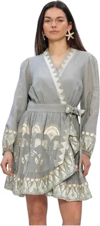 Greek Archaic Kori Damen, Kleider, Grau, MGr&ouml;&szlig;e