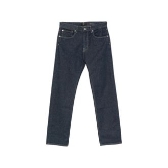 7 For All Mankind Contrast-stitch Straight-leg Jeans