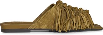 Ash Ash, Femme, Chaussures, Vert, Taille: 39 EU Brigitte Tassel Slide