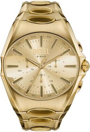 Diesel Uhr D-Curve Chronograph DZ4695 Goldfarben