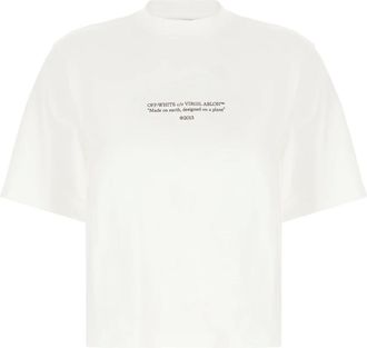 Off-white Femme, Tops, Blanc, Taille: 42 FR T-shirt &agrave; manches courtes