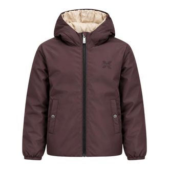 John Richmond Veste Double Face avec Capuche - Homme - Vestes - Brun - Taille: XL