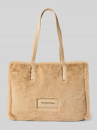 Valentino Handbags Shopper aus Kunstfell mit Label-Detail Modell SPECIAL FADIA