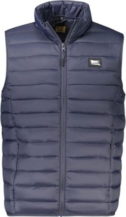 Cavalli Homme, Vestes, Bleu, Taille: XL Hooded Quilted Jacket