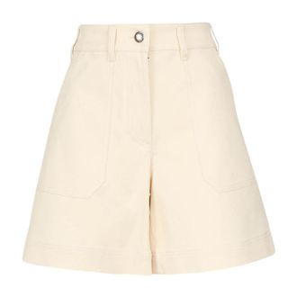 Moncler Beige Casual Shorts - - Shorts - Damen - Beige - M